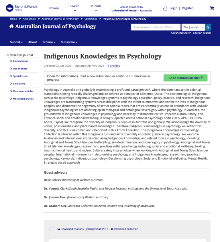 Home - Transforming Indigenous Mental Health and Wellbeing