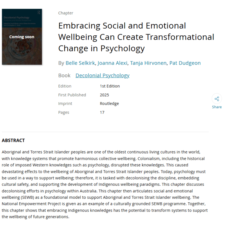 Embracing Social and Emotional Wellbeing Can Create Transformational ...